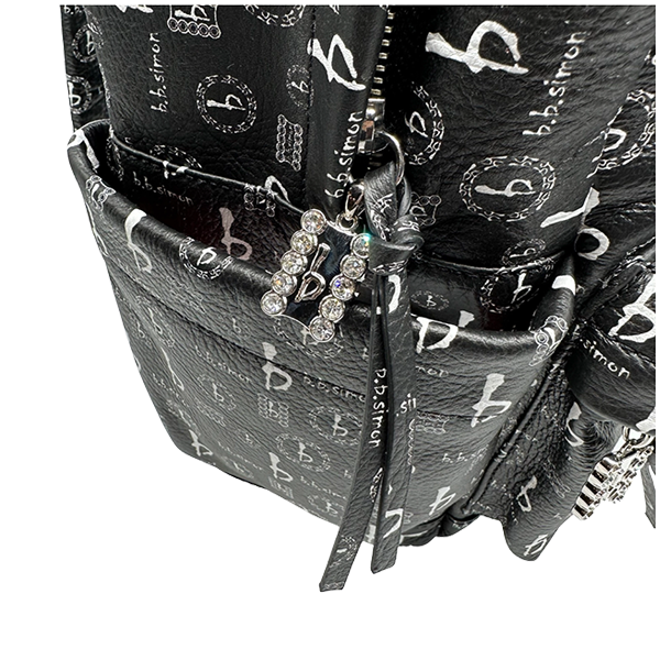 Large Backpack – Black – B.B. Simon®